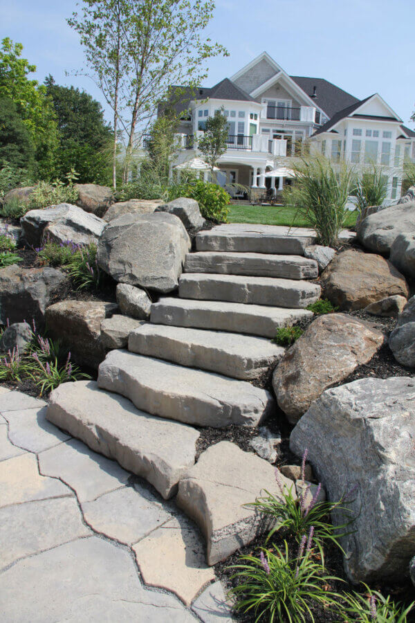 Masonry Steps Long Island | State Material Mason Supply