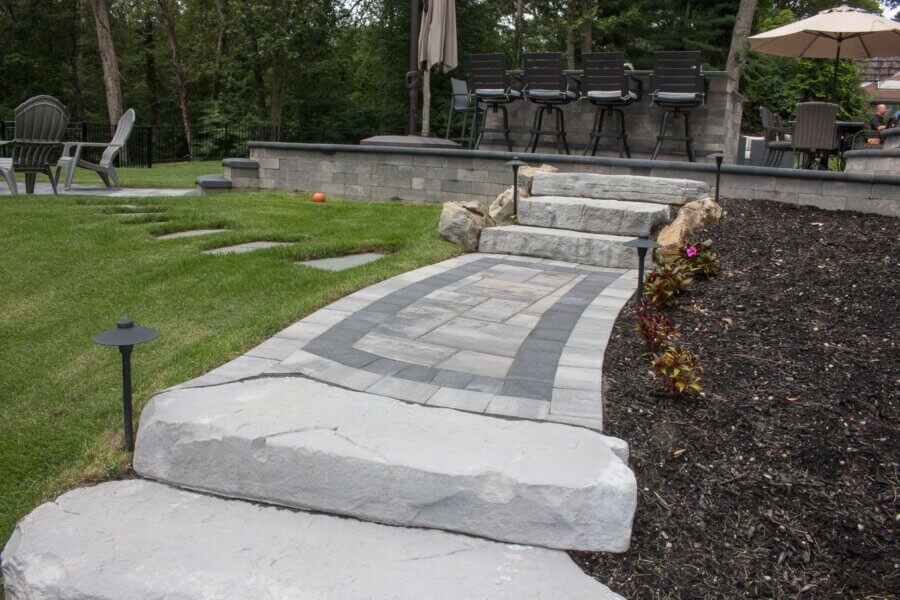 Irregular Steps - State Material Mason Supply