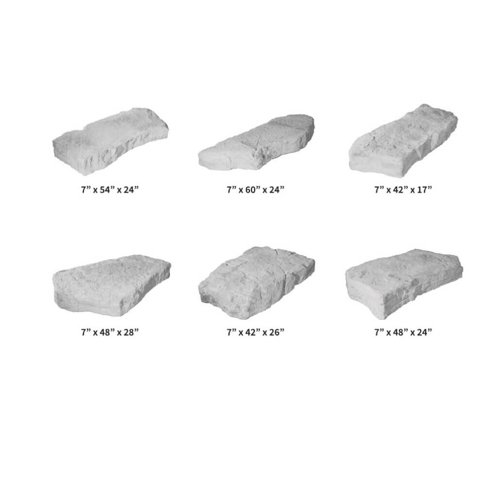 Irregular Steps - State Material Mason Supply
