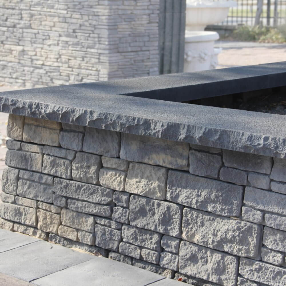 Rockface Treads - State Material Mason Supply
