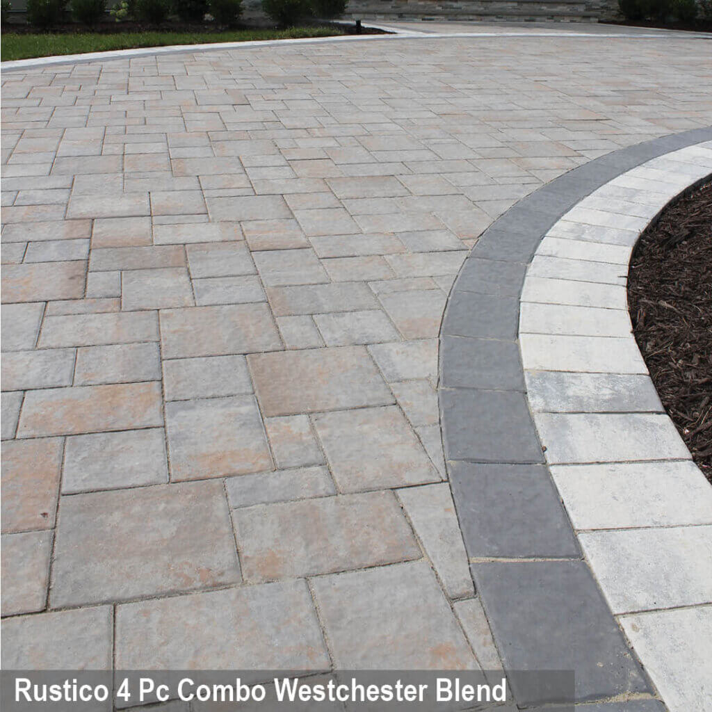 Nicolock Rustico 4-Pc Combo Paver-Shield Pavers