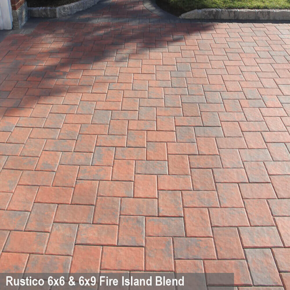 Nicolock Rustico 6x6 & 6x9 Paver-Shield Pavers