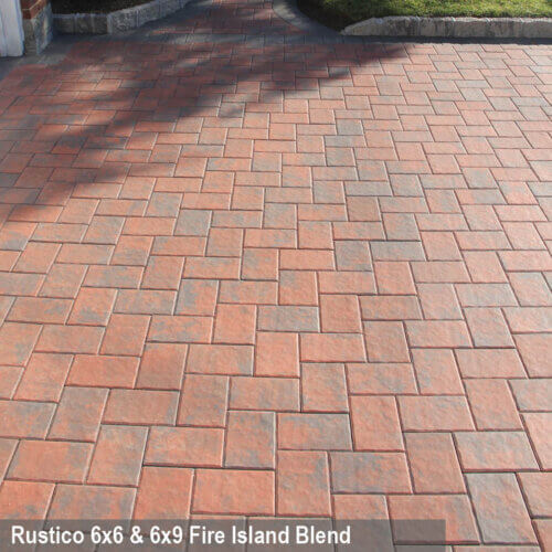 Nicolock Rustico 6x6 & 6x9 Paver-Shield Pavers