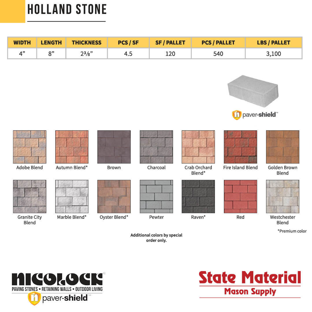 Holland Stone Westchester Blend - State Material Mason Supply