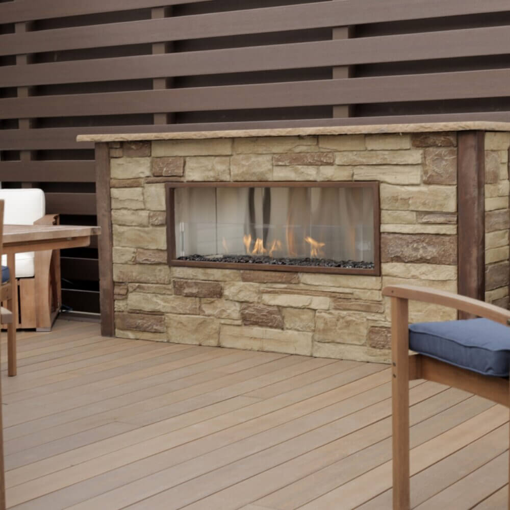 Kalea Bay Fireplace - State Material Mason Supply