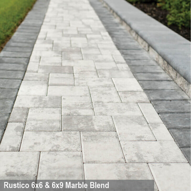 Nicolock Rustico 6x6 & 6x9 Paver-Shield Pavers