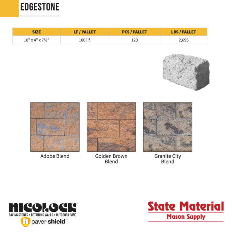 Edgestone - State Material Mason Supply