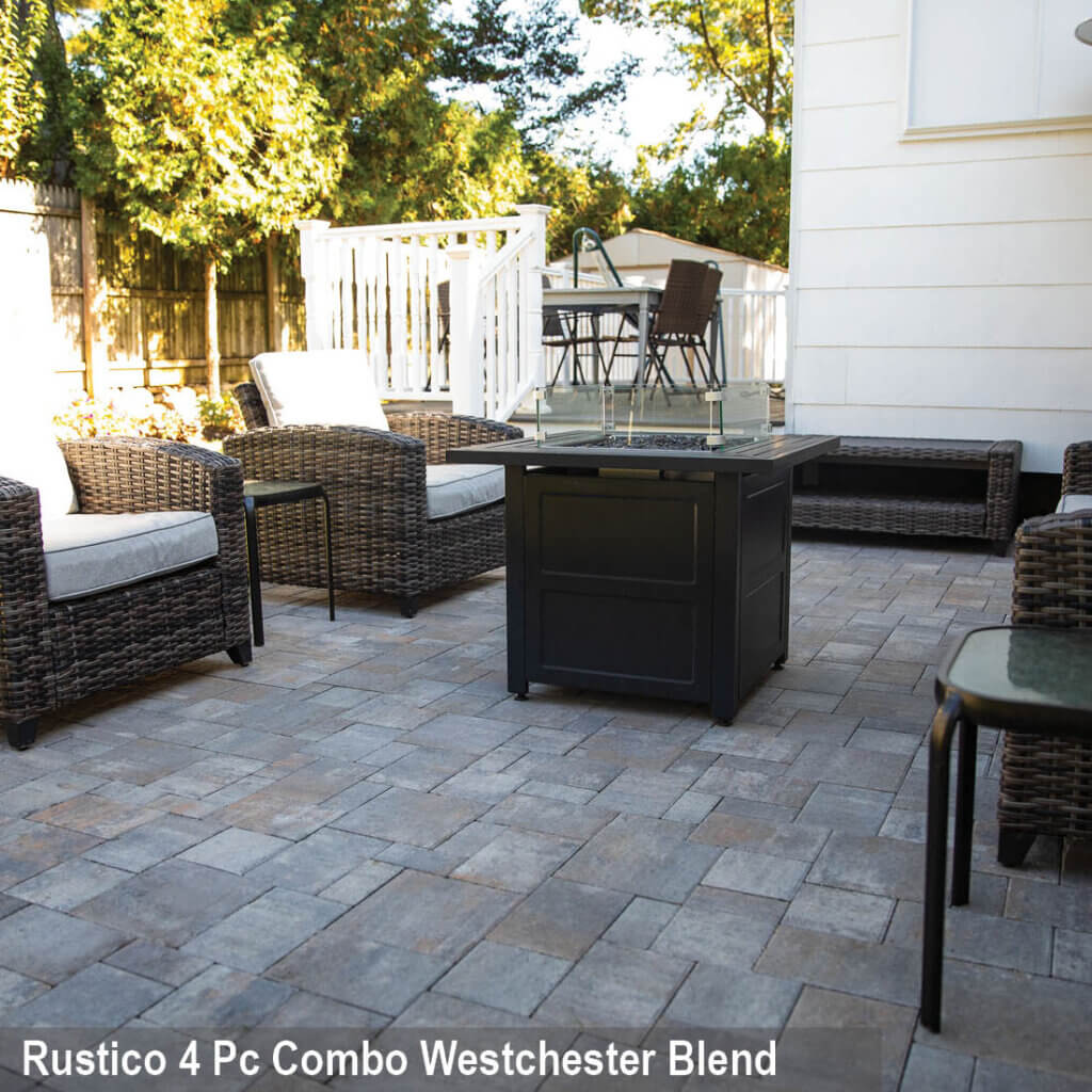 Nicolock Rustico 4-Pc Combo Paver-Shield Pavers