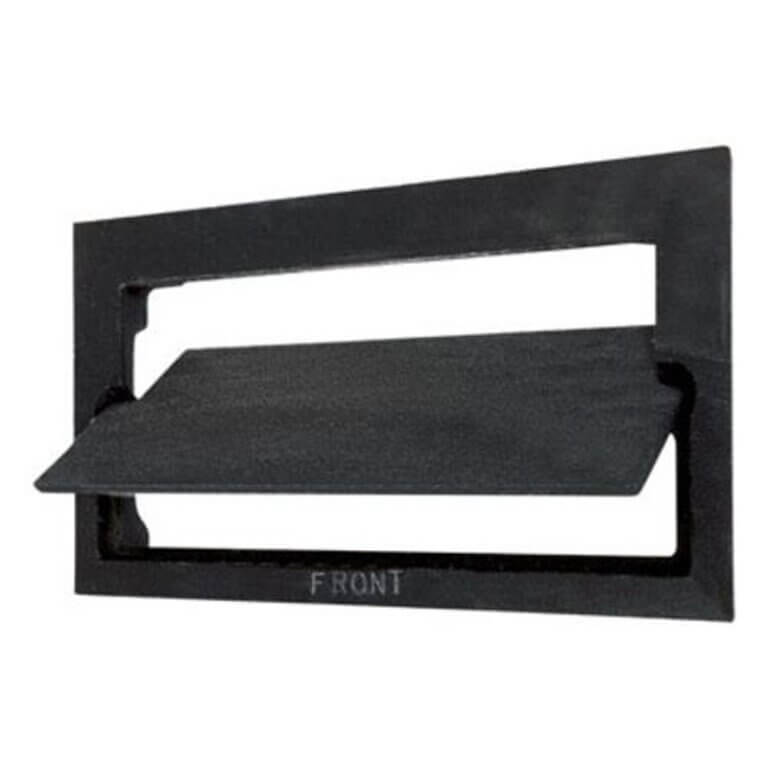 Cast Iron Ash Dump - State Material Mason Supply