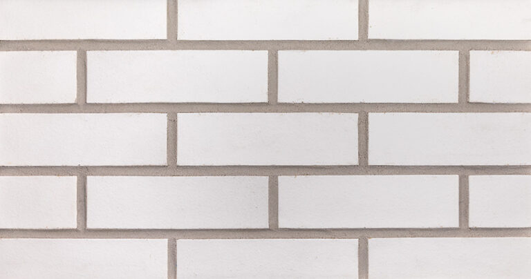 Aspen White Smooth Thin Brick - State Material Mason Supply