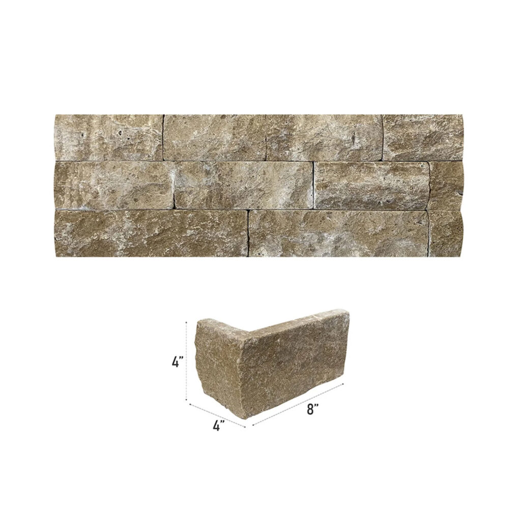 Walnut Travertine Tumbled - State Material Mason Supply